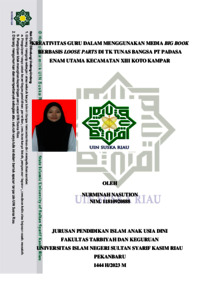 Kreativitas Guru Dalam Menggunakan Media Big Book Berbasis Loose Parts Di TK Tunas Bangsa PT ...